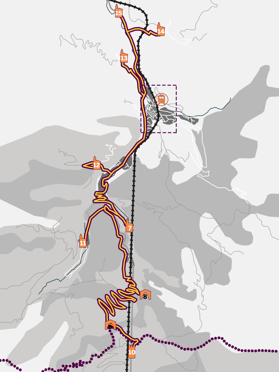 Limone Piemonte in auto - Vermenagna-Roya